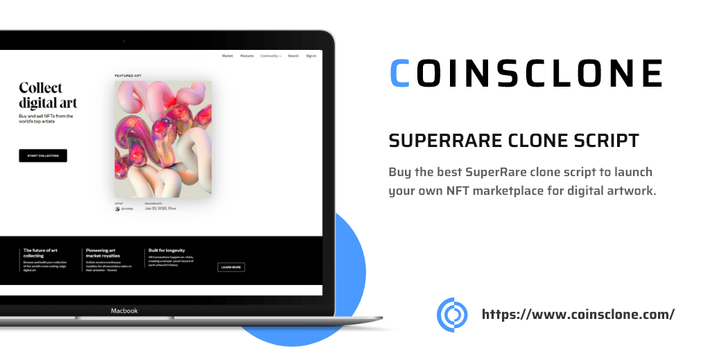 SuperRare Clone Script to develop NFT Marketplace like SuperRare